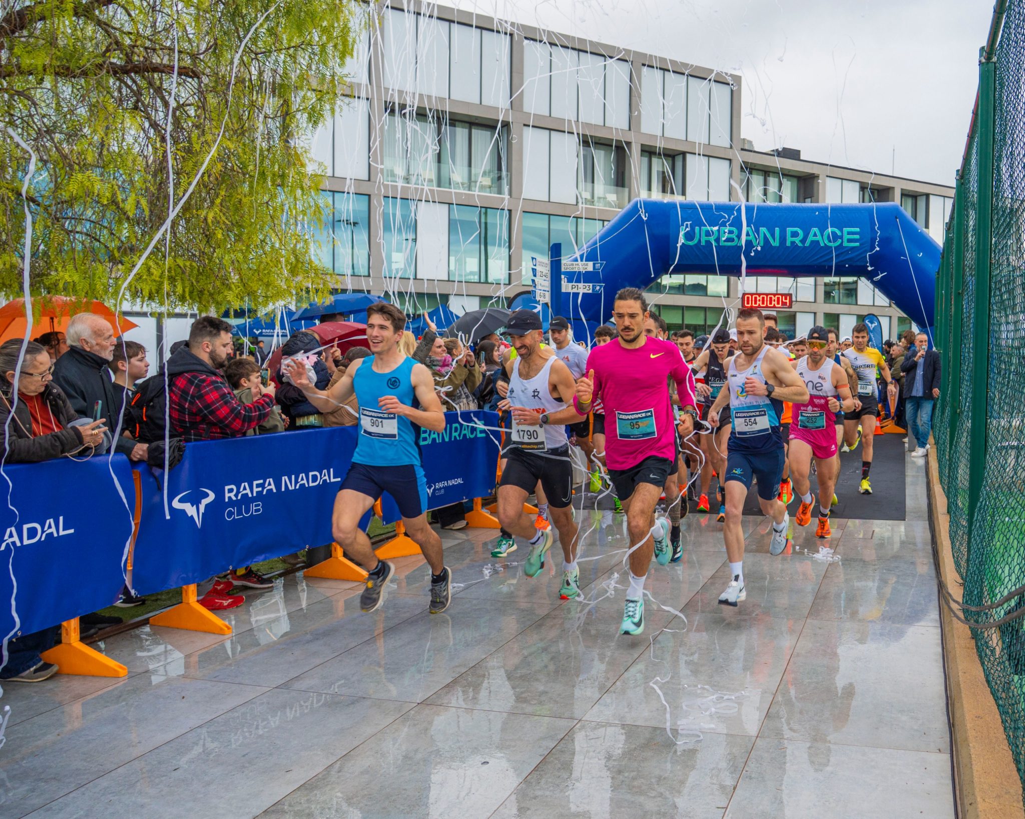 La Rafa Nadal Club Urban Race bate récords de participación y se vuelca ...